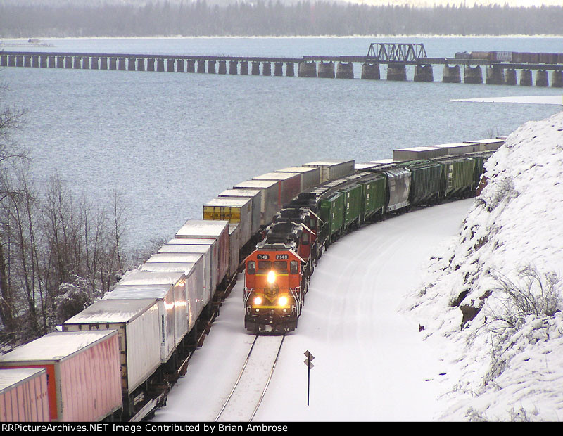 BNSF 7148 West